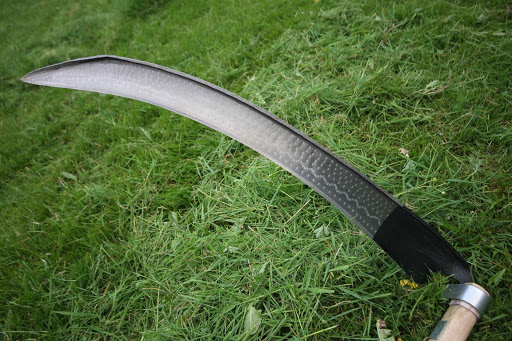 throw away your mower and get a scythe - Robin Wood