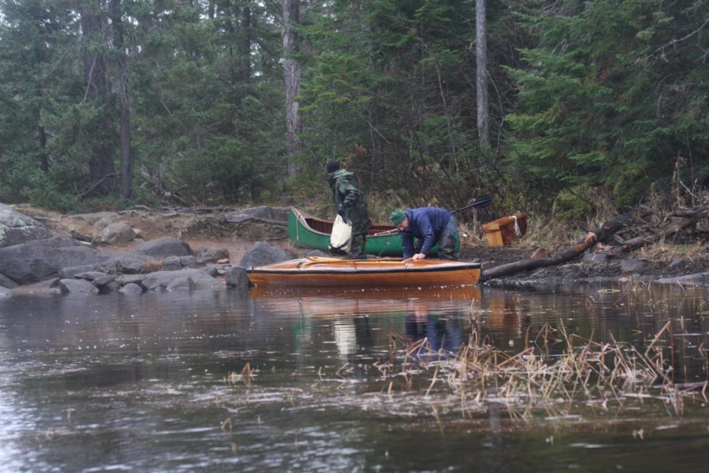 Birch bark canoe trip to the boundary waters - Robin Wood